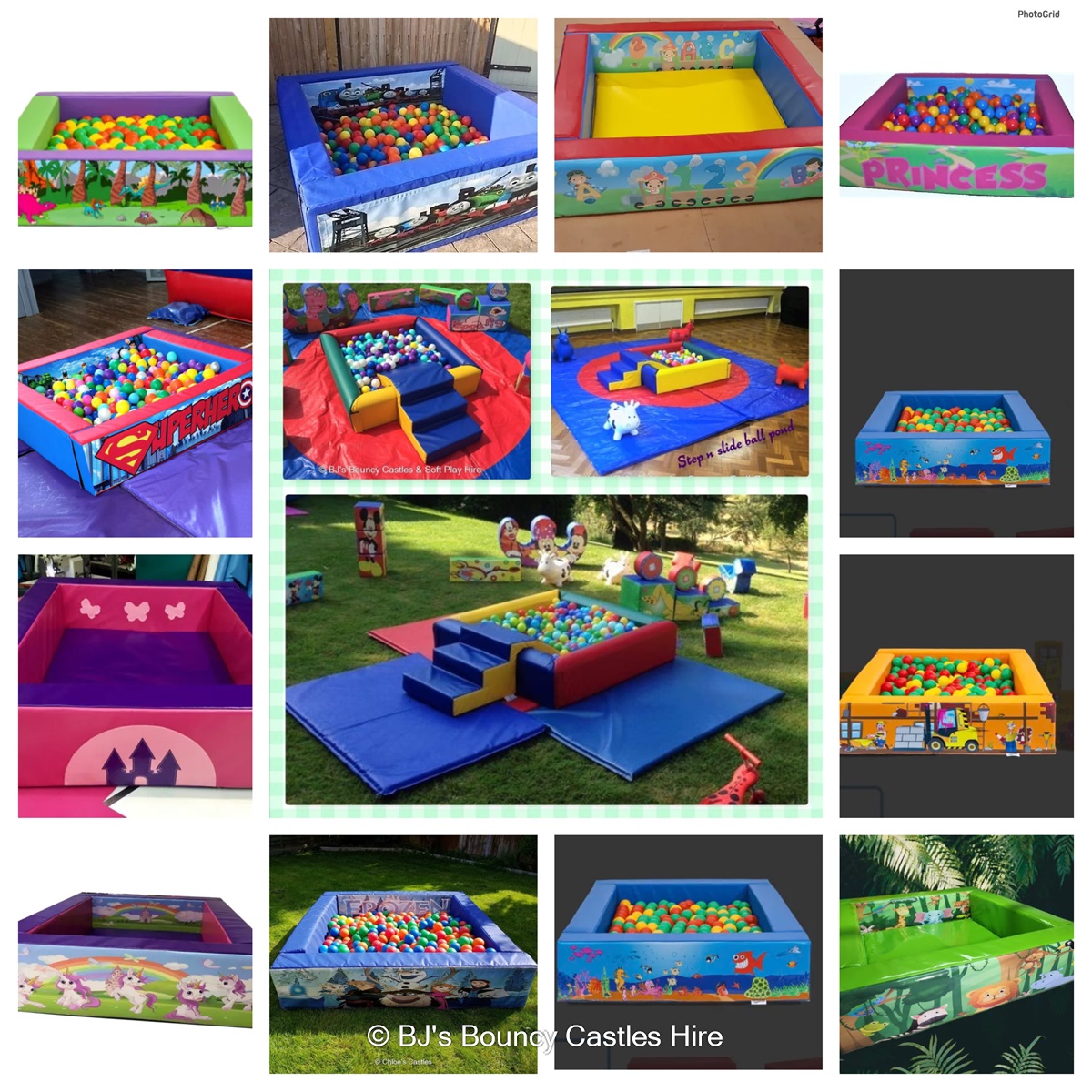 Ball Ponds Hire - Bexley | Soft Play Eltham | Bouncy Castles In Bexley
