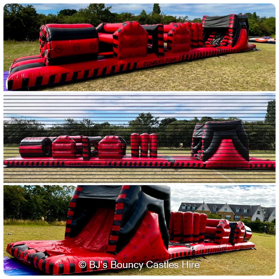 60ft Assault Course Hire Bexley Bromley Croydon London