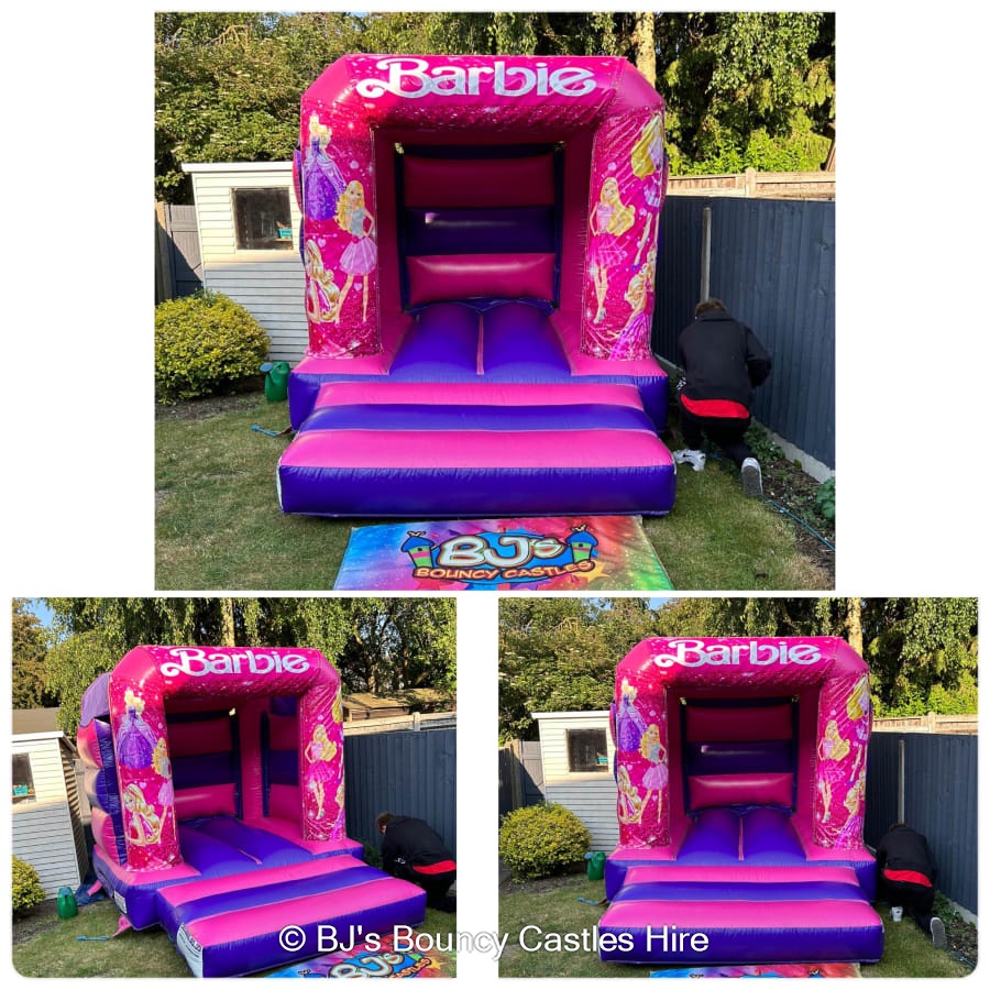 Barbie Mini Bouncy Castle Hire | Perfect for Small Spaces