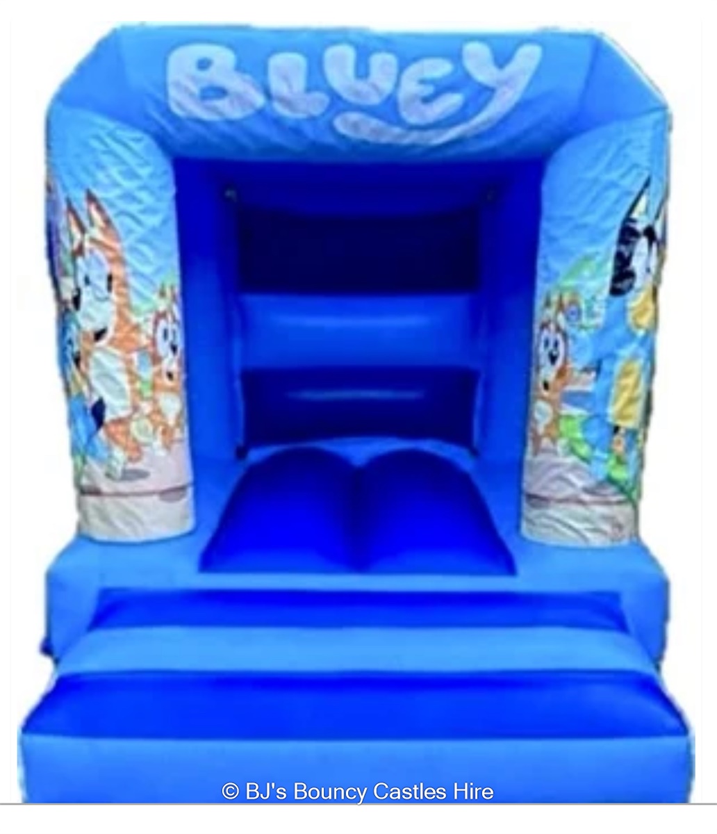 Bluey Mini Bouncy Castle Hire | Perfect for Small Spaces