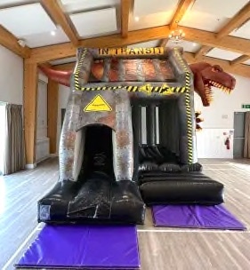Dino T-Rex Bounce & Slide Hire Oxted, Caterham, Purley