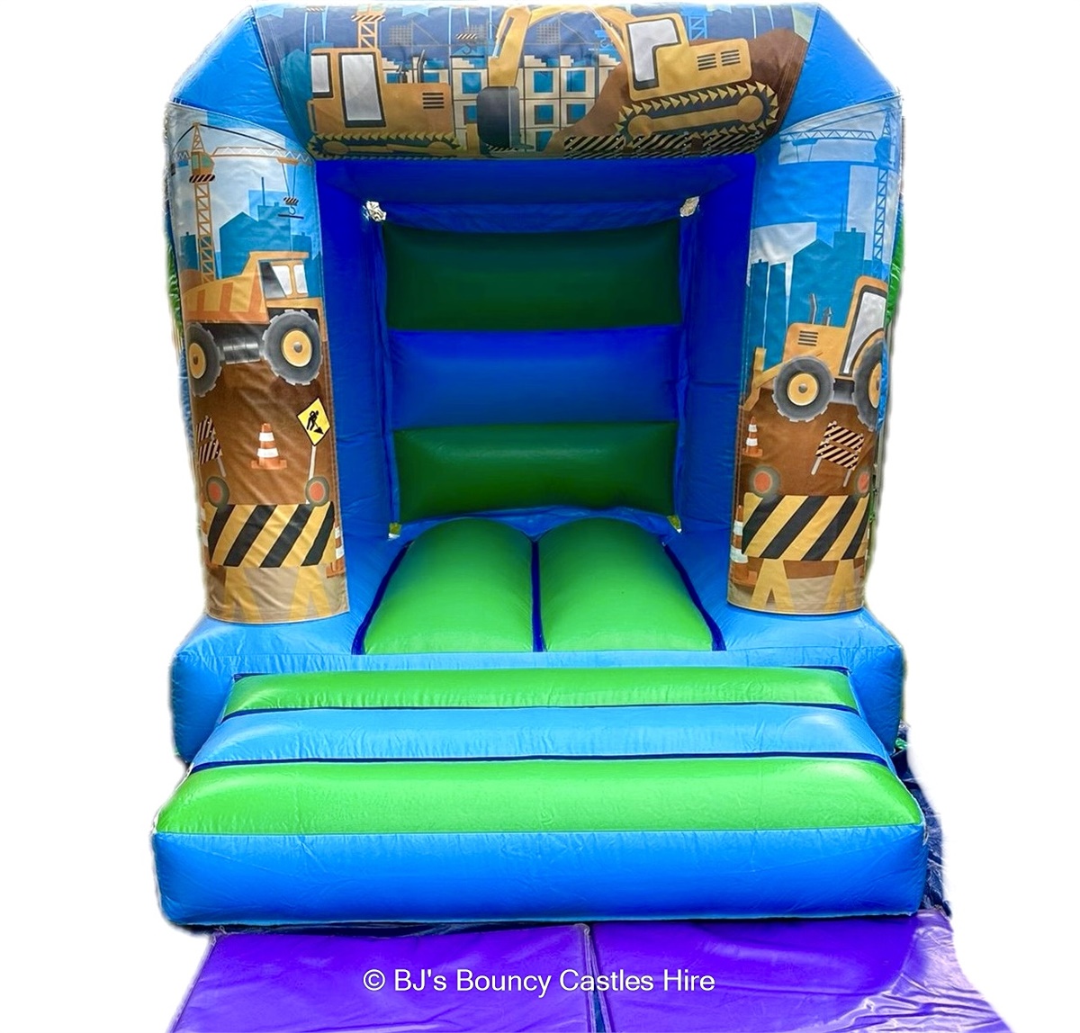 Construction & Diggers Mini Bouncy Castle Hire | Sevenoaks & Croydon