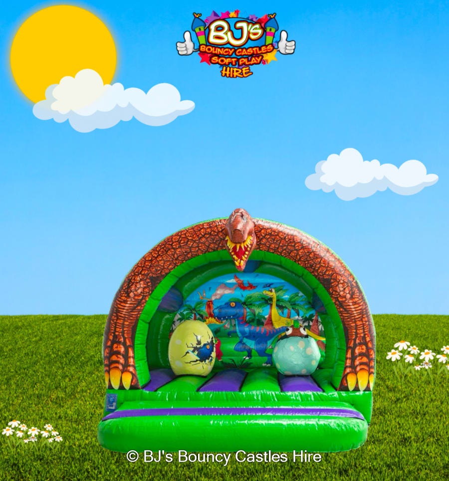 Bouncy Castle Dino 3D Interactive - Bouncy Castles Hire and Event Hire ...