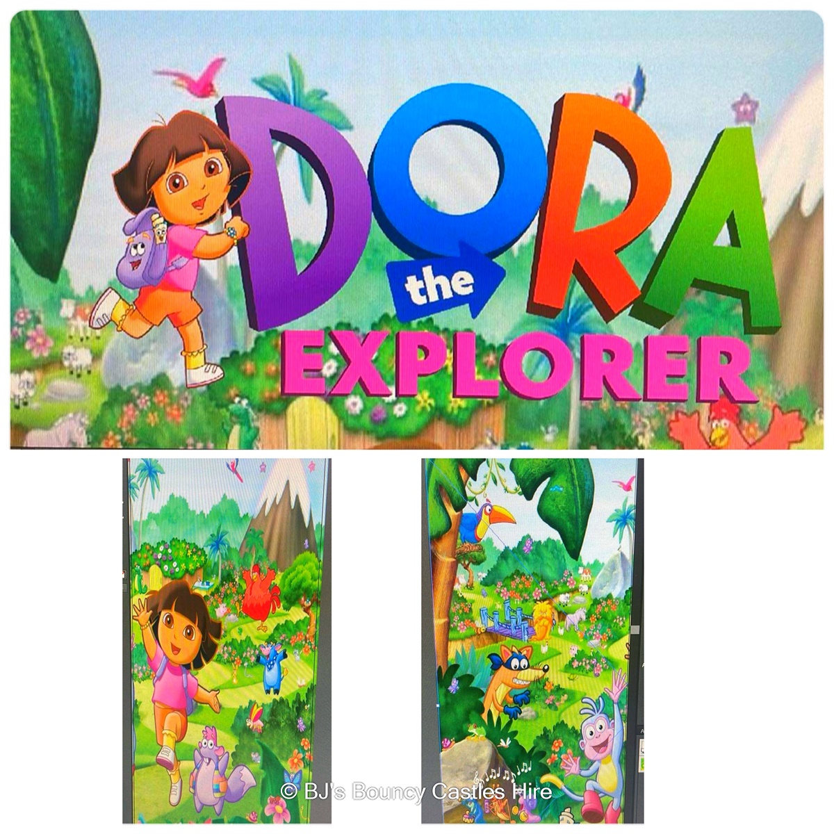 Bouncy Castle Dora The Explorer Small - Bouncy Castles Hire and Event ...