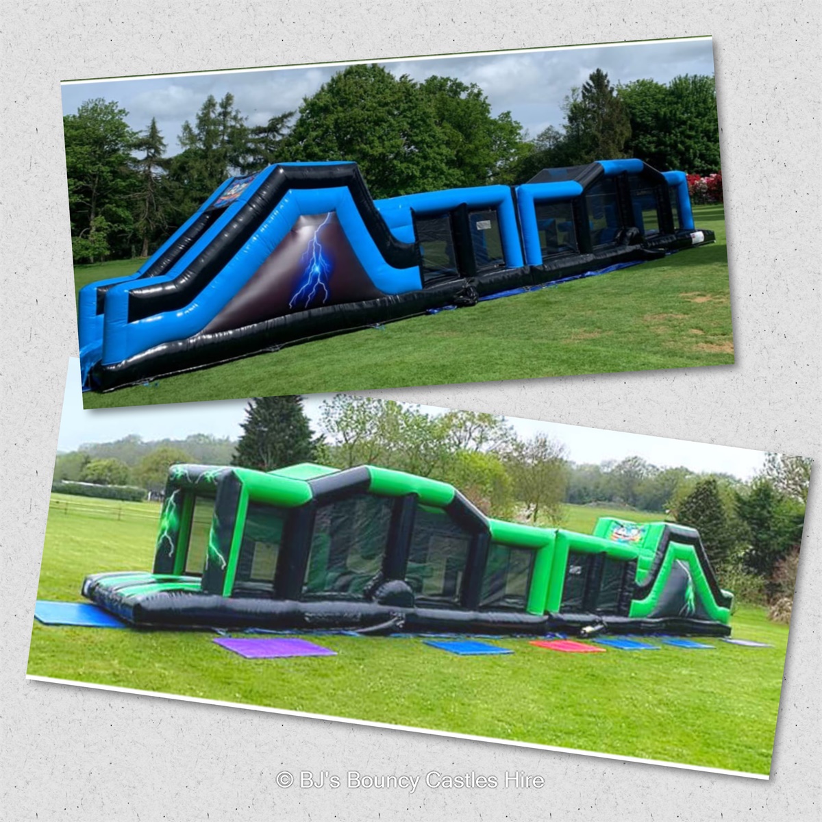 Flash Duo Assault Course Package 01 - Bouncy Castles Hire and Event ...