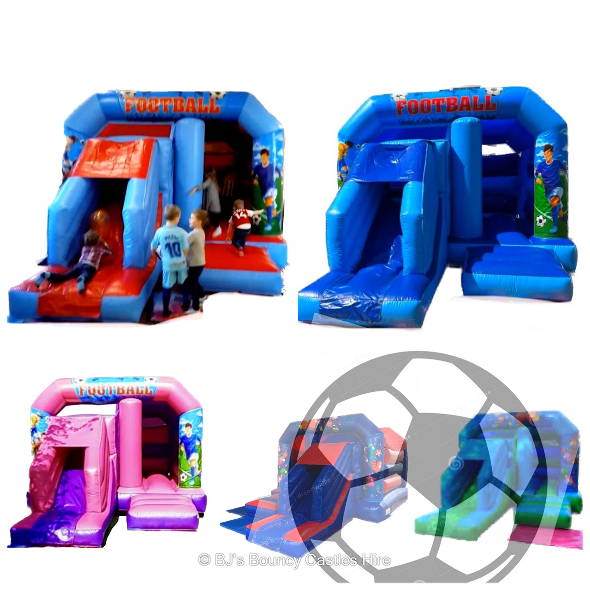 Football Bouncy Castles For Hire | Football Parties | Football Darts