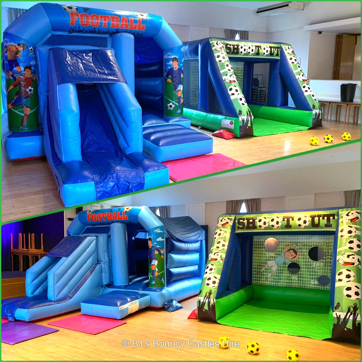Football Bouncy Castles For Hire | Football Parties | Football Darts