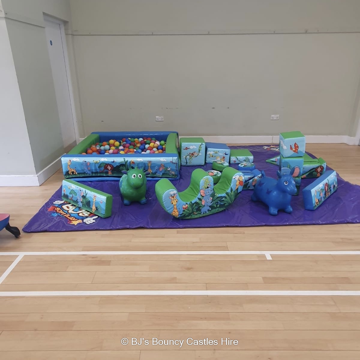 Jungle Babies Soft Play Package 02 - Bouncy Castles Hire and Event Hire ...