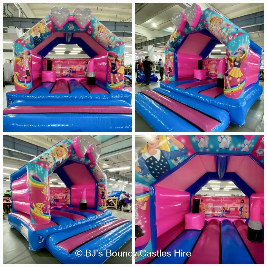 Bouncy Castle Barbie Dream 3D - Bouncy Castles Hire and Event Hire in ...