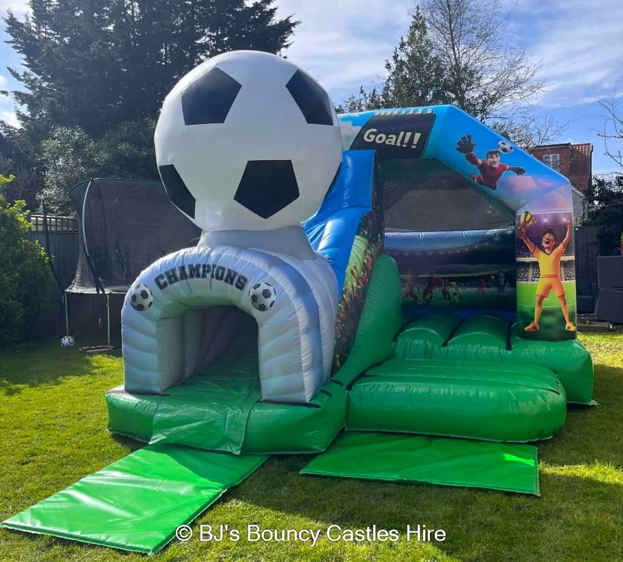 Football Bouncy Castles For Hire | Football Parties | Football Darts