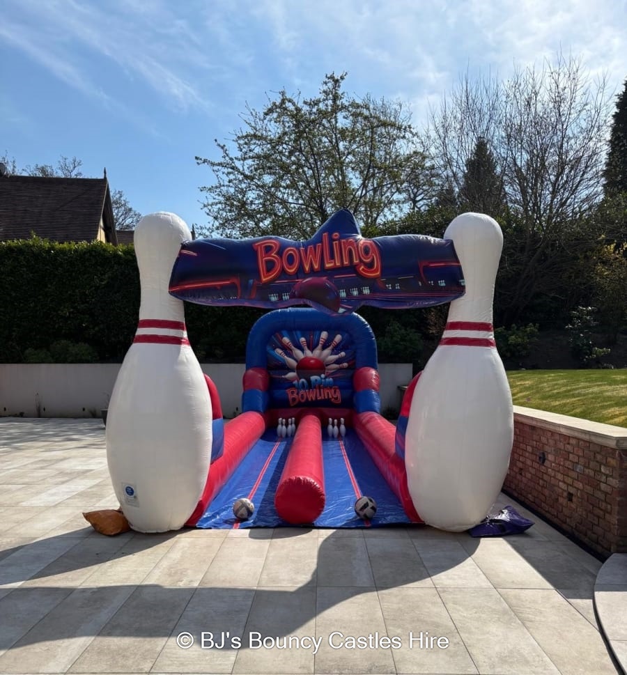 Bowling in Orpington Kent - Double Lane Bowling BJ's Bouncy Castles