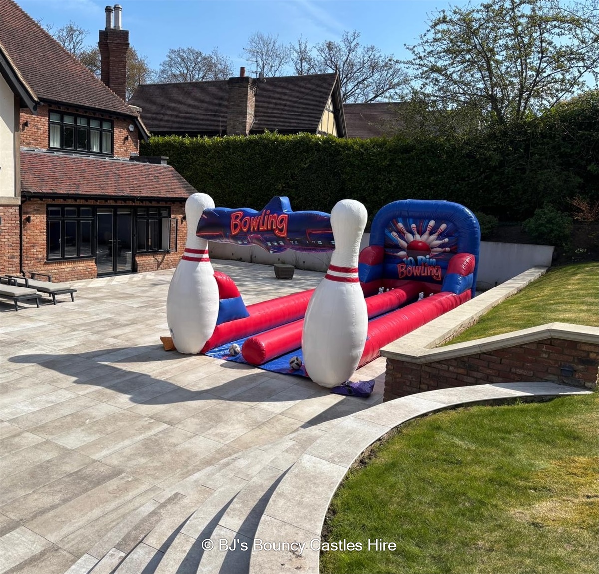 Bowling in Orpington Kent - Double Lane Bowling BJ's Bouncy Castles