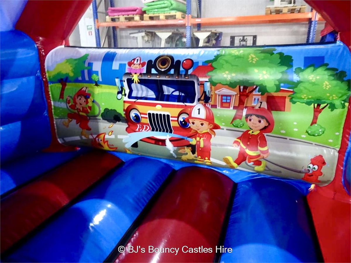 *NEW* Bounce & Slide Fire Engine 3D - Bouncy Castles Hire and Event ...