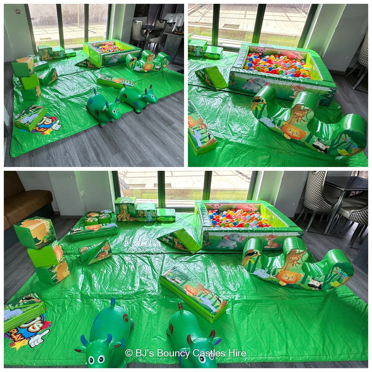 Jungle Buddies Soft Play Package 02 - Bouncy Castles Hire and Event ...