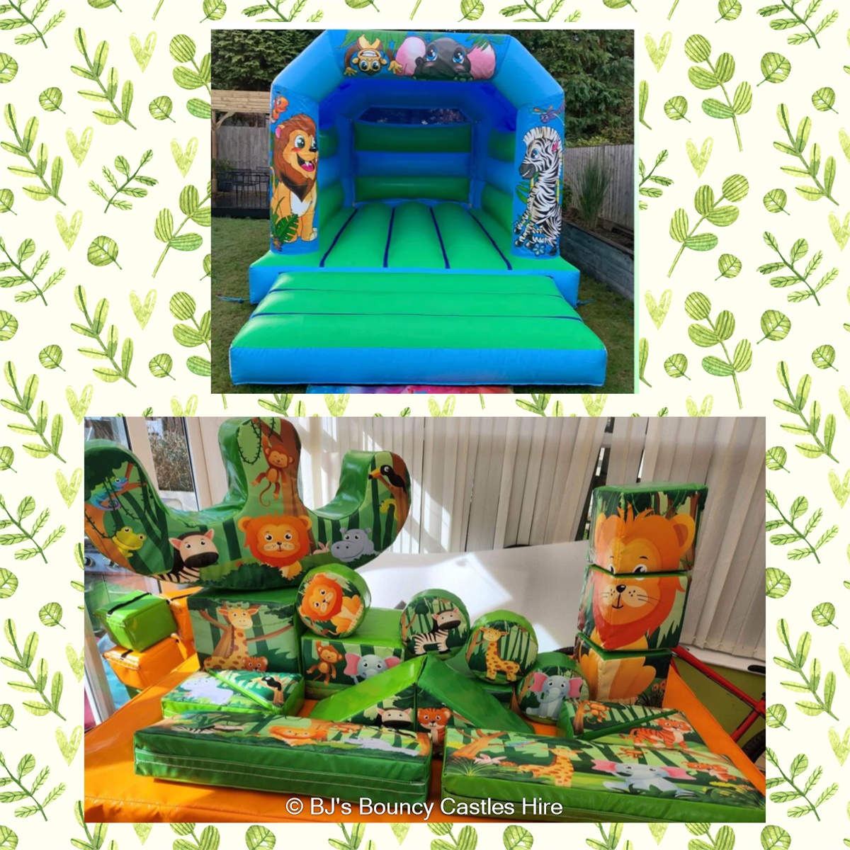 Jungle Buddies Soft Play Package 08 - Bouncy Castles Hire and Event ...