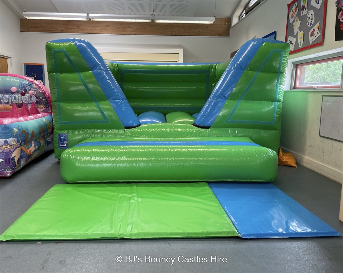 Bouncy Castle Low Height Green - Bouncy Castles Hire and Event Hire in ...