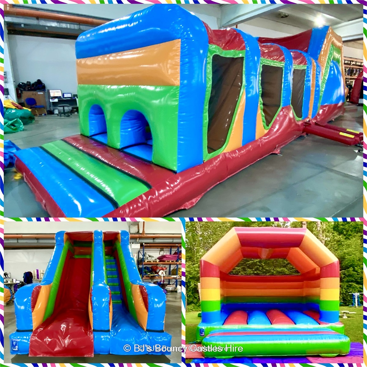 Colourful Bouncy Castles - Bouncy Castles Hire and Event Hire in ...
