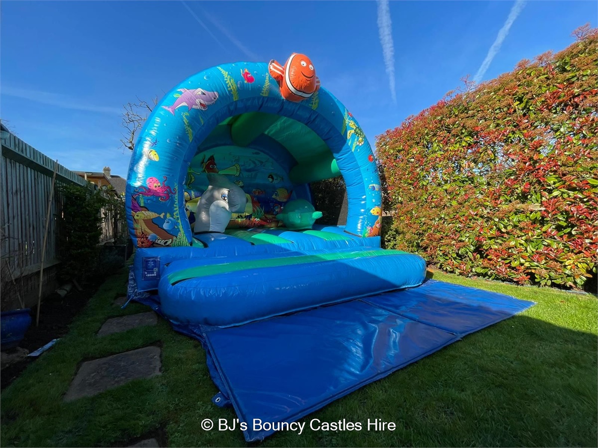 Under The Sea 3D Interactive Bouncy Castle Hire for Kids | BJ’s