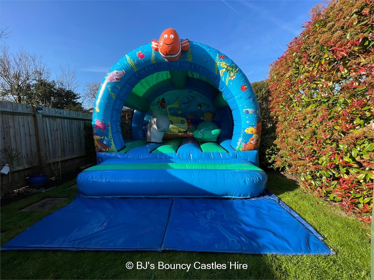 Under The Sea 3D Interactive Bouncy Castle Hire for Kids | BJ’s