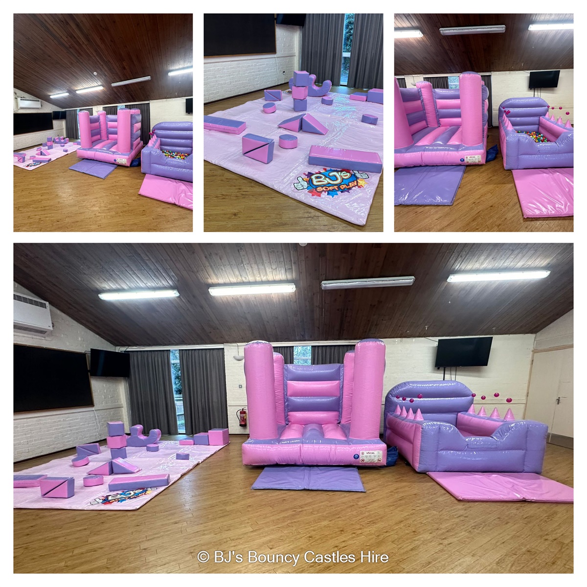 Pastel Mixed Colours - Bouncy Castles Hire and Event Hire in Croydon Surrey, Bromley, Sevenoaks ...