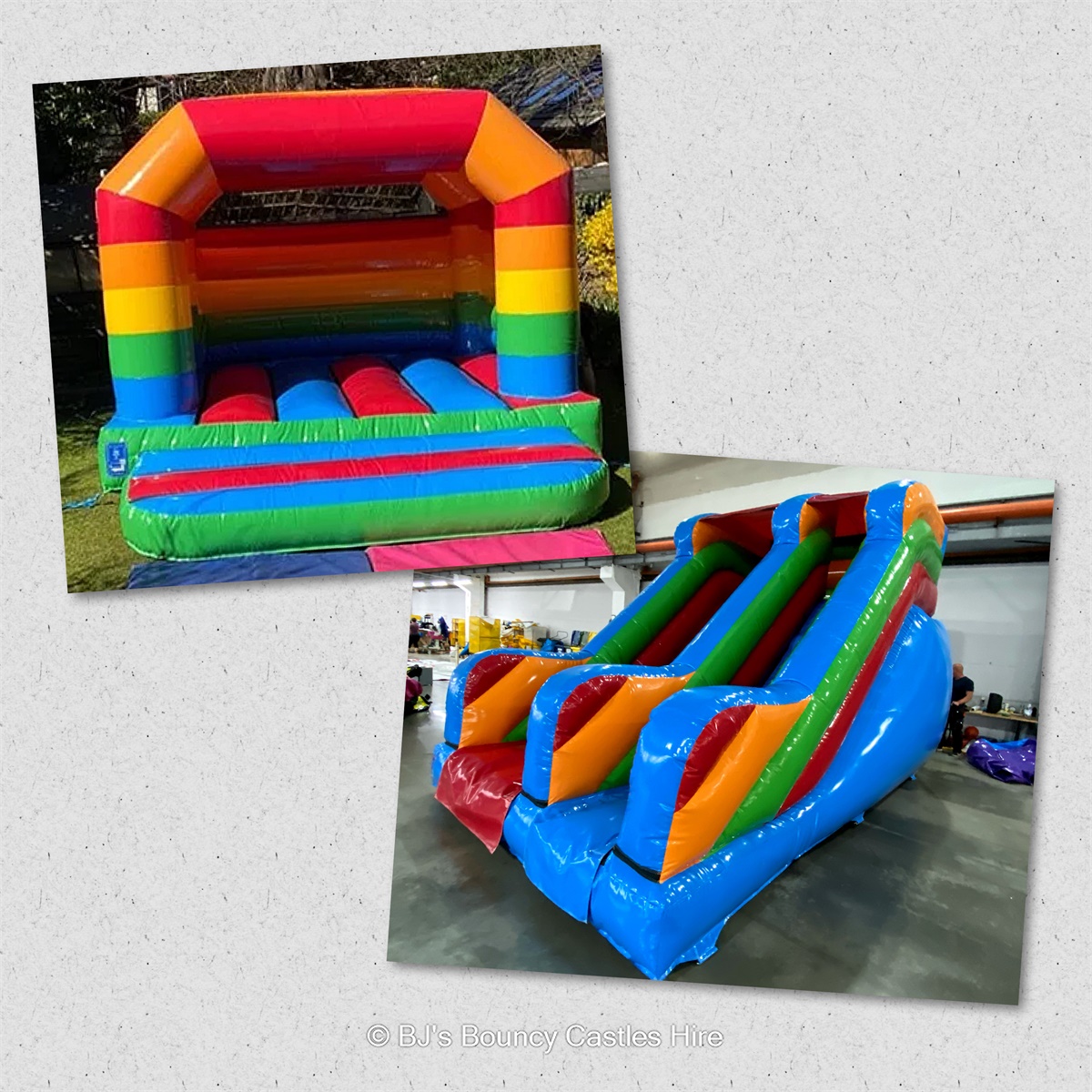 Big Inflatable Slides for Hire | BJ's Bouncy Castles & Soft Play Hire