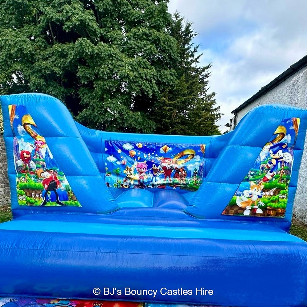 Bouncy Castle Sonic Low Height - Bouncy Castles Hire and Event Hire in ...
