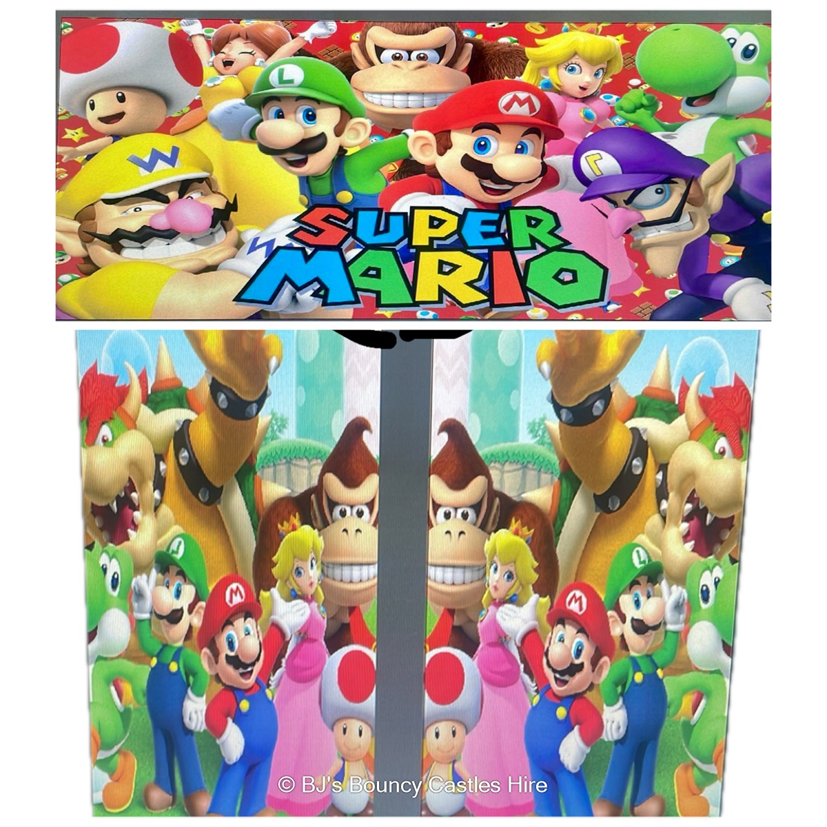 Super Mario Bounce & Slide Hire | Orpington, Croydon, Sidcup, Eltham